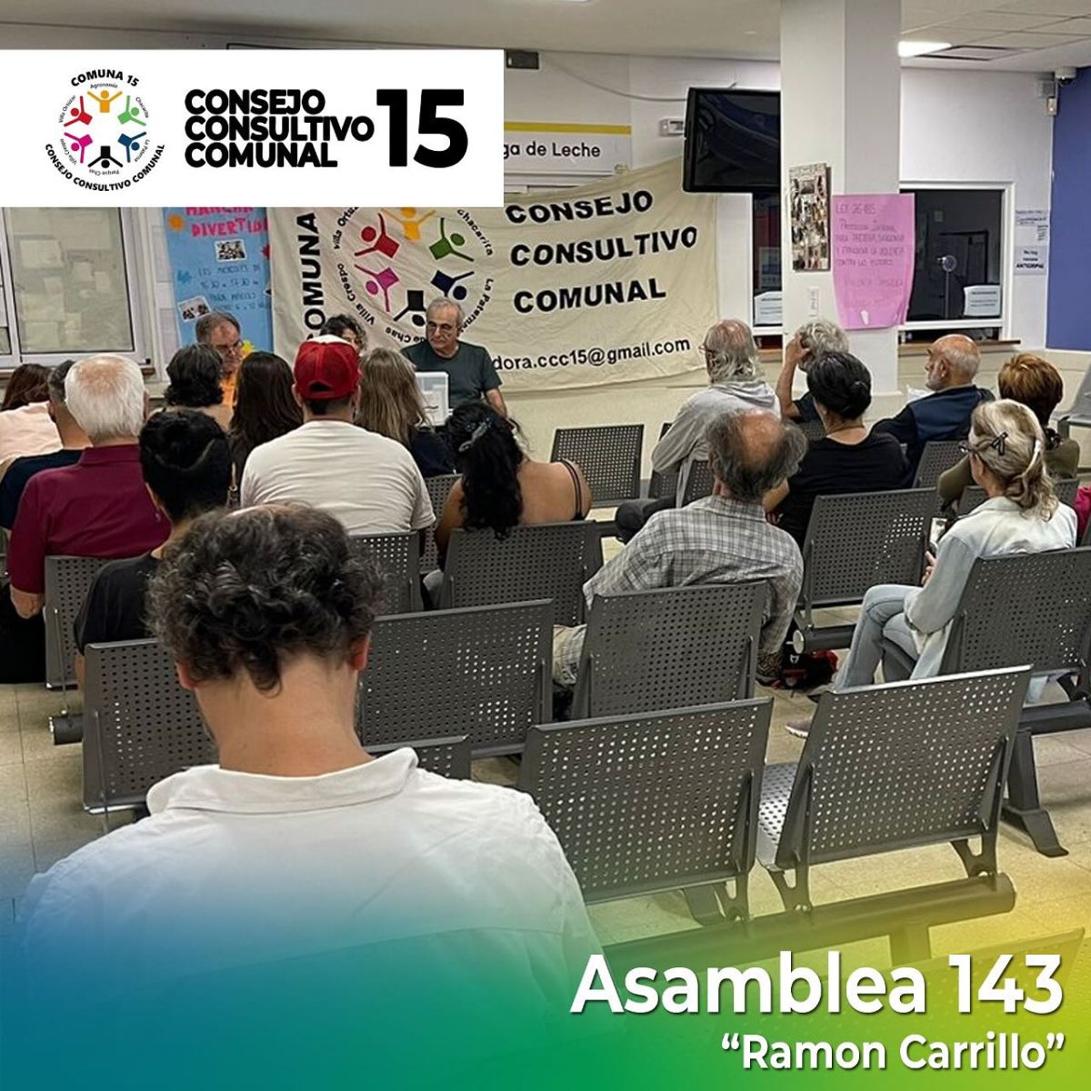 ORDENES DEL DIA ASAMBLEA 145 – CONSEJO CONSULTIVO COMUNA 15
